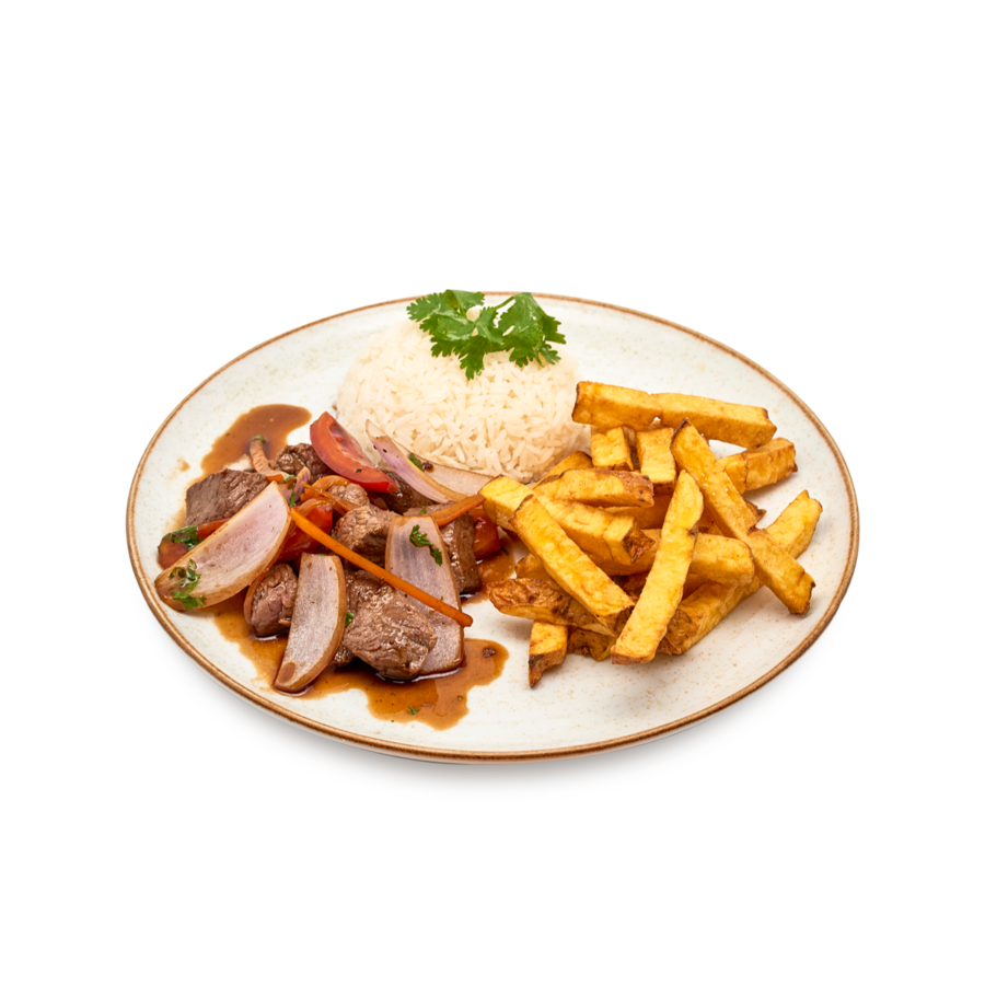 Lomo Saltado - Franko's Chicken & Grill